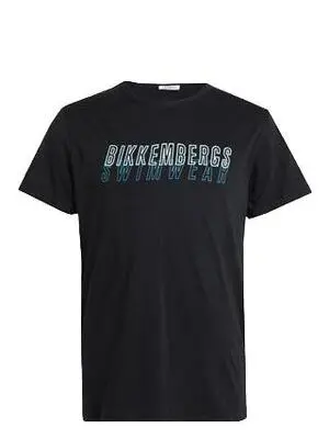BIKKEMBERGS T-shirt Size Cotton - Black
