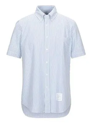 Thom Browne Shirt Sky Size Cotton - Blue