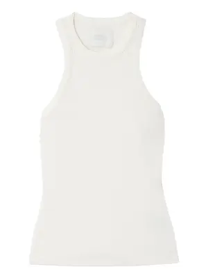 Citizens Of Humanity Akira Ribbed-knit Tank - White