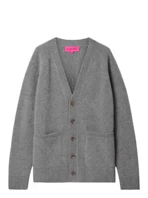 THE ELDER STATESMAN Cashmere Cardigan - Gray