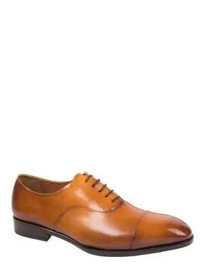 ANTHONY VEER Genoa Cap-toe Oxford - Tan
