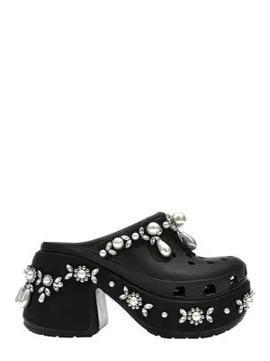 CROCS Siren Clog Simone Rocha Spiked - Black