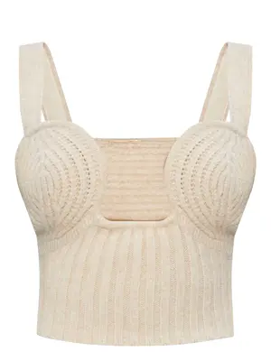 CULT GAIA Cult Gaia Crochet-Knit Top