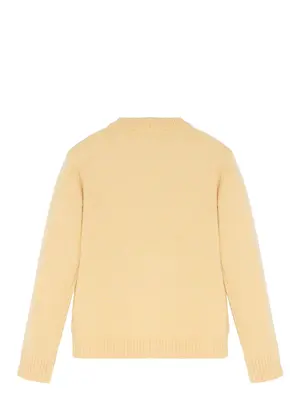 YVES SALOMON Knitted Jumper - Yellow