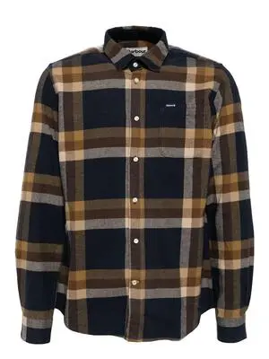 Barbour Check Pattern Shirt - Blue