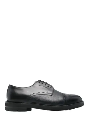 HENDERSON BARACCO Leather Brogues - Black