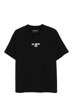 MERYLL ROGGE Logo-print T-shirt - Black