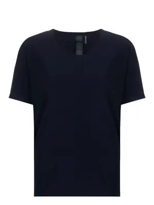 Norma Kamali Solid-color T-shirt - Blue