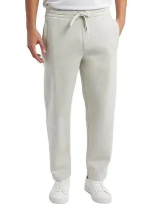 BOSS Levette Cotton Blend Sweatpants - White