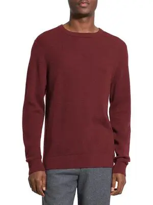 Theory Maden T.novo Crewneck Wool Sweater - Port