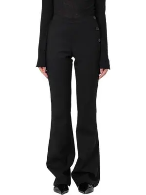 COURREGES Tailored Flare Pants - Black