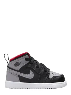 JORDAN Jordan 1 Mid ALT Sneakers Black/fire Red/white