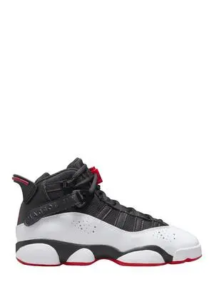 JORDAN 6 Rings - Black/white/university Red