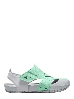 JORDAN Flare Sandals - Green Glow/wolf Grey/white