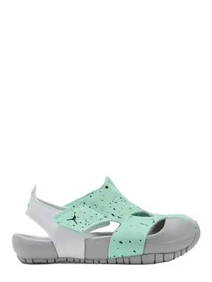 JORDAN Flare Sandals - Green Glow/wolf Grey/white