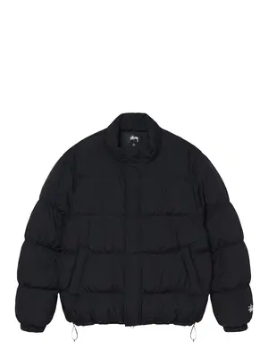 StÜssy Ripstop Down Puffer Jacket - Black