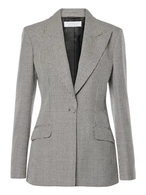 Gabriela Hearst Leiva Wool Blazer - Black
