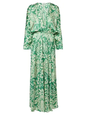 Poupette St Barth Ilona Printed Maxi Dress - Green