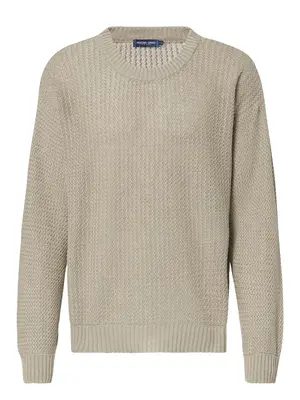 Frescobol Carioca Jardim Linen Sweater - Beige