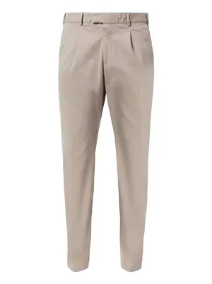 Thom Sweeney Cotton Straight Pants - White