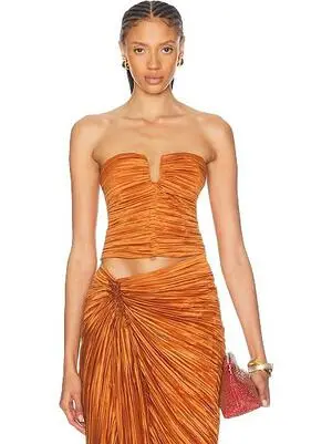 Cult Gaia Maria Top - Bourbon