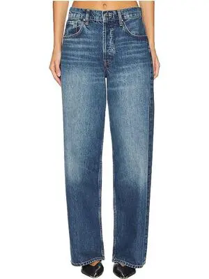 ANINE BING Manon Jeans - Mazarine Blue