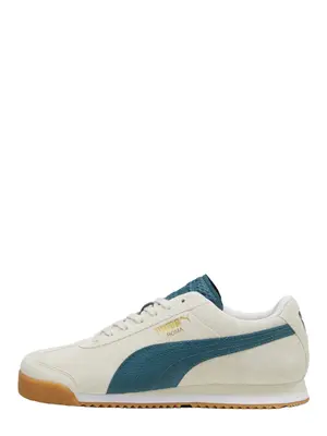 PUMA Roma Suede Sneakers Alpine Snow-cold Green-gum