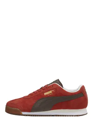PUMA Roma Suede Sneakers Mars Red-espresso Brown-gum