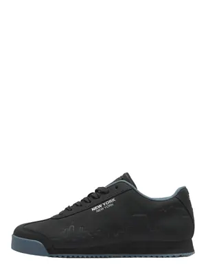 PUMA Roma Skyline Flagship Sneakers Black- Silver-gray Skies