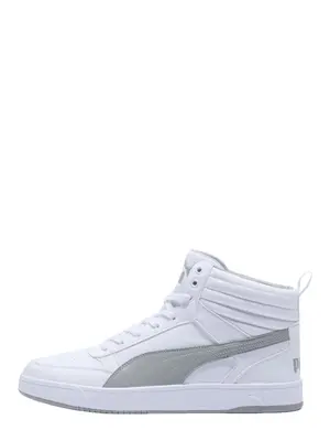 PUMA Dribble Mid Top Sneakers White-smokey Gray