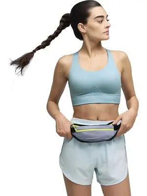 PUMA Pwrbreathe Run Moisture Wicking, High Impact Sports Bra - Blue