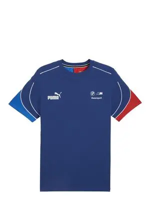 PUMA Bmw M Motorsport Mt7+ T-shirt Blue