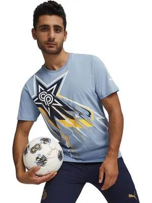 PUMA X Christian Pulisic Soccer Logo T-shirt - Blue