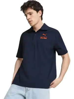 PUMA Porsche Legacy Motorsport Essentials Polo Shirt - Blue