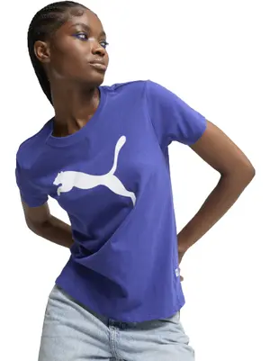 PUMA Essentials Big Cat Logo T-Shirt Lapis Lazuli