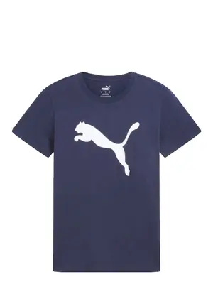 PUMA Essentials Big Cat Logo T-Shirt Navy