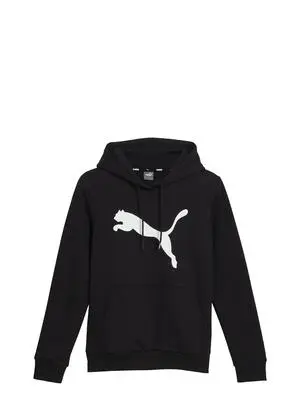 PUMA Essentials Big Cat Logo Hoodie - Black
