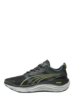 PUMA ForeverRun Nitroâ¢ Winterized Running Shoes Black-malachite-yellow Burst
