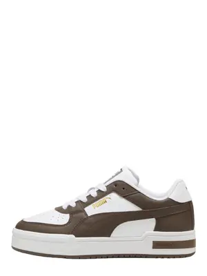 PUMA PUMA CA Pro Classic Sneakers White-espresso Brown- Team Gold