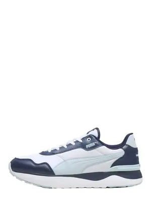 PUMA R78 Voyage Sneakers Silver Mist-frosted Dew-club Navy- White