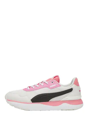 PUMA R78 Voyage Sneakers Vapor Gray- Black-fast Pink