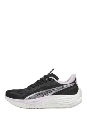 PUMA Velocity NITRO™ 3 Running Low Top Sneakers Black- Silver-grape Mist