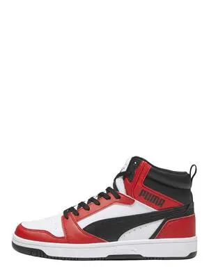 PUMA Rebound V6 Mid Top Sneakers - White