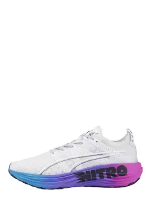 PUMA ForeverRun NITROâ¢ Running Shoes White-luminous Blue-electric Orchid