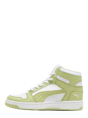 PUMA Rebound Layup SL Sneakers White-pistachio Green-calming Green