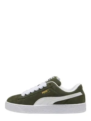 PUMA Suede XL Sneakers Dark Olive- White