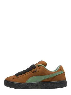 PUMA Suede XL Sneakers Teak-deep Forest- Black