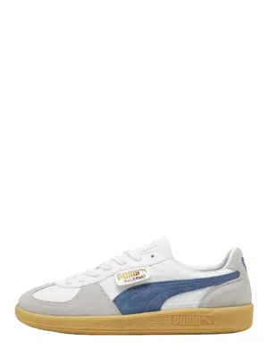 PUMA Palermo Leather Sneakers White-blue Horizon-gum