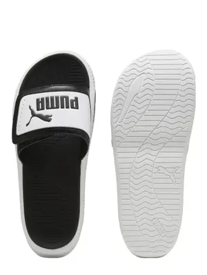 PUMA Softridepro 24 V Slides Black- Black- White
