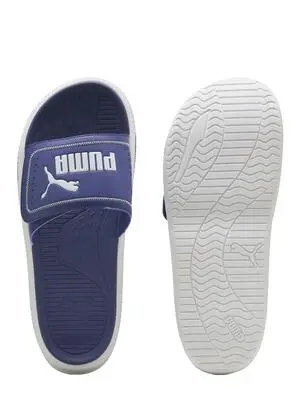 PUMA Softridepro 24 V Slides Blue Crystal- White